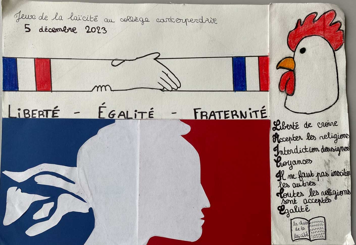 À l'école, au collège ou au lycée, on gagne tous à respecter la laïcité ...