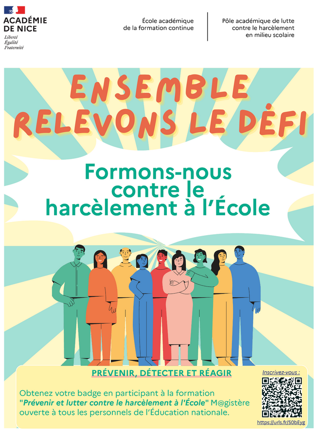 Prévenir et lutter contre le harcèlement à l'École | Académie de Nice